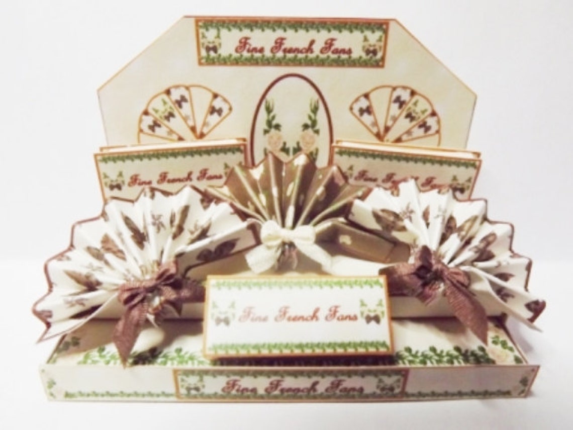 Fine French Fans Display Kit - Etsy