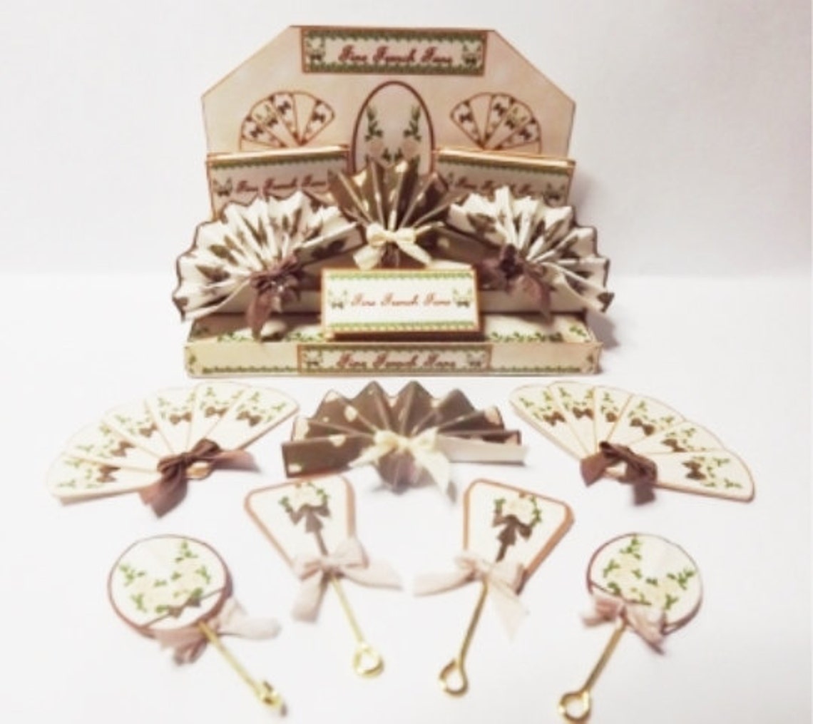 Fine French Fans Display Kit - Etsy