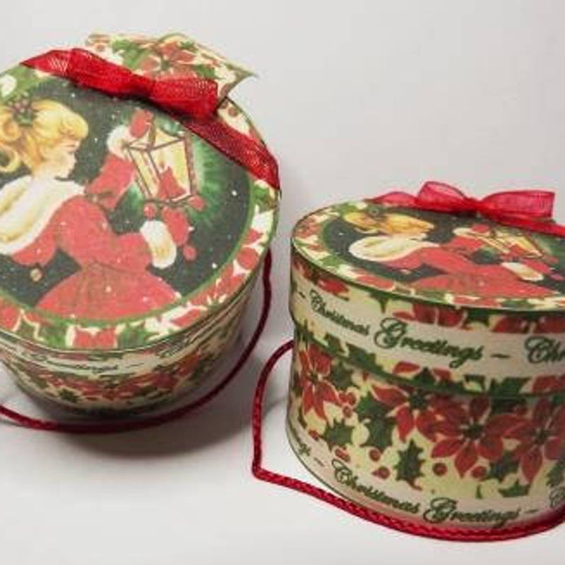 Miniature Hat Box Kits - Etsy