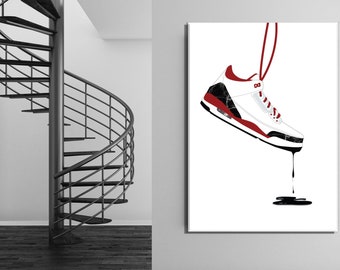 Michael Jordan Graffiti Wall Art - Etsy