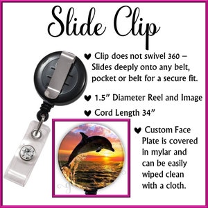 Dolphin Retractable Badge Reel, Dolphin Badge Reel, Dolphin Retractable ...