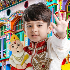 Plush Hanuman - Soft Toy of Hindu God Hanuman Diwali Gift by Plush ...