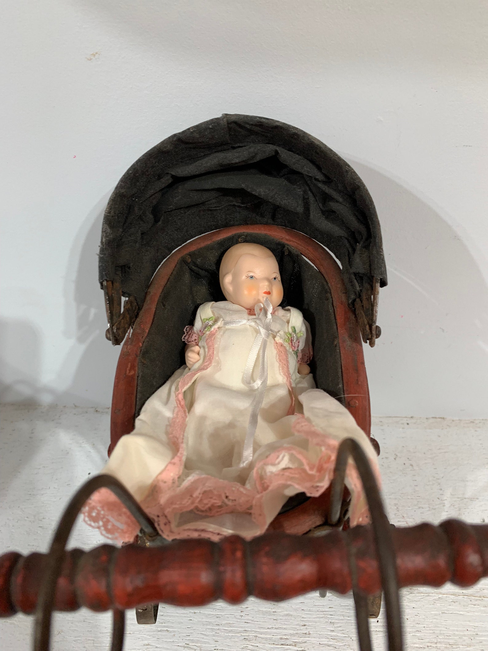 1970s Reproduction of 1920s Bye-lo Baby. Porcelain Doll With Jointed ...