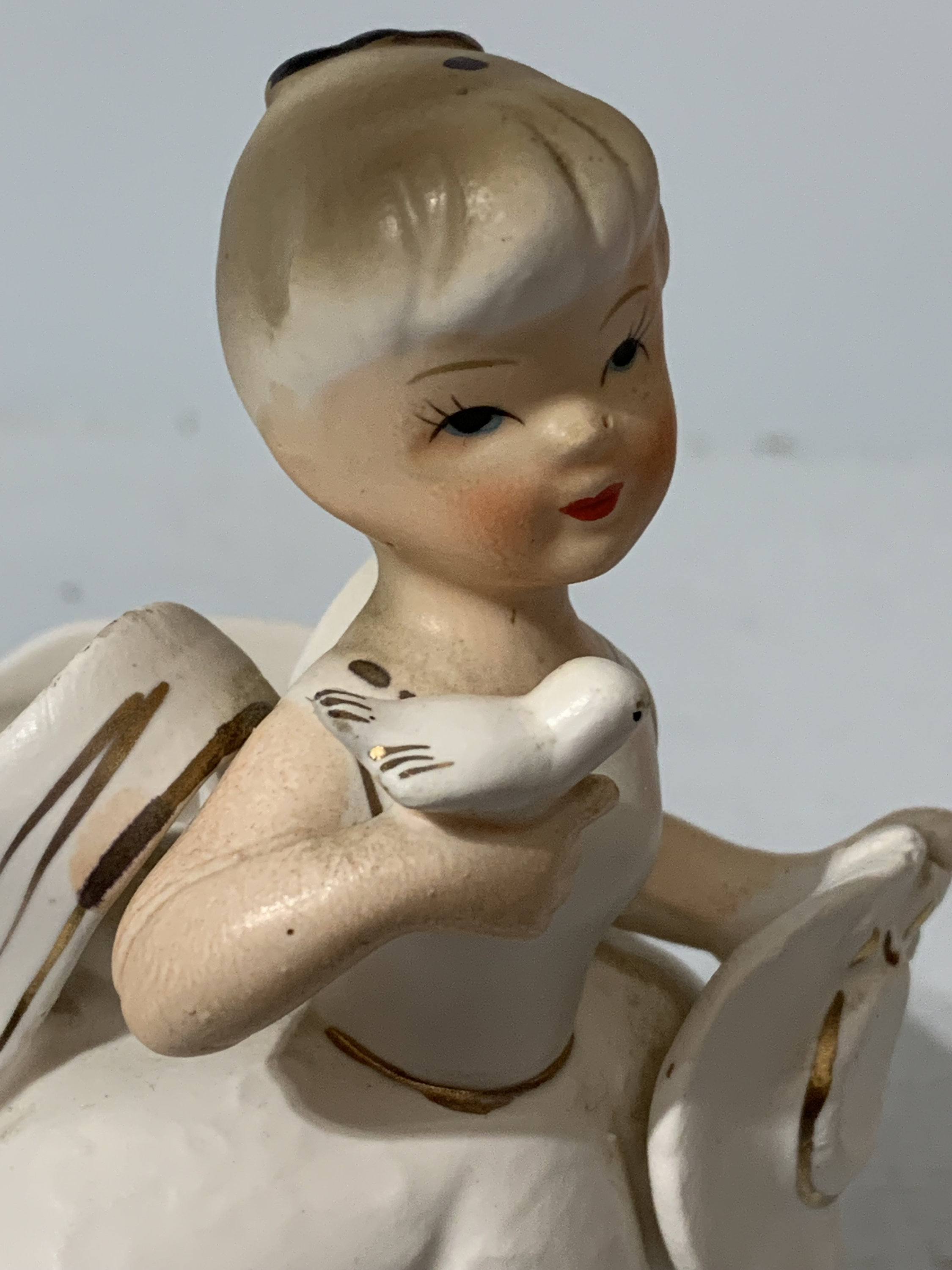 1964 Reubens 473M, Southern Belle, Planter. Vintage Figurine Young Girl ...