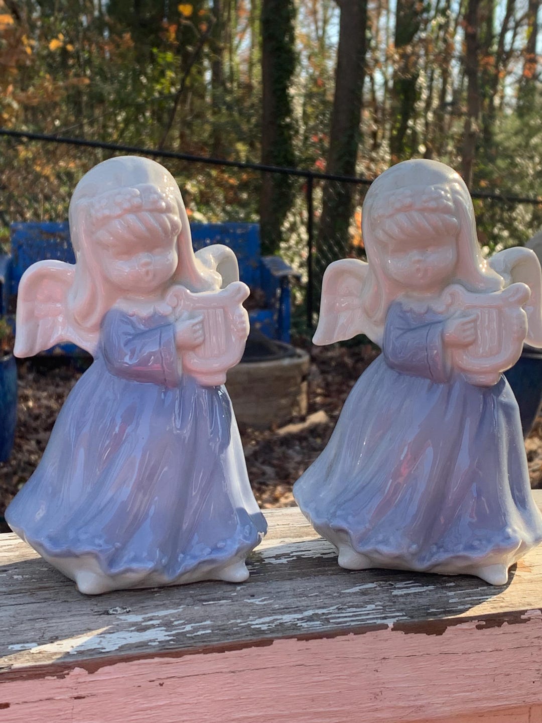 Vintage Porcelain Angels, Sold Separately, Large 6 1/2 Inches Tall ...