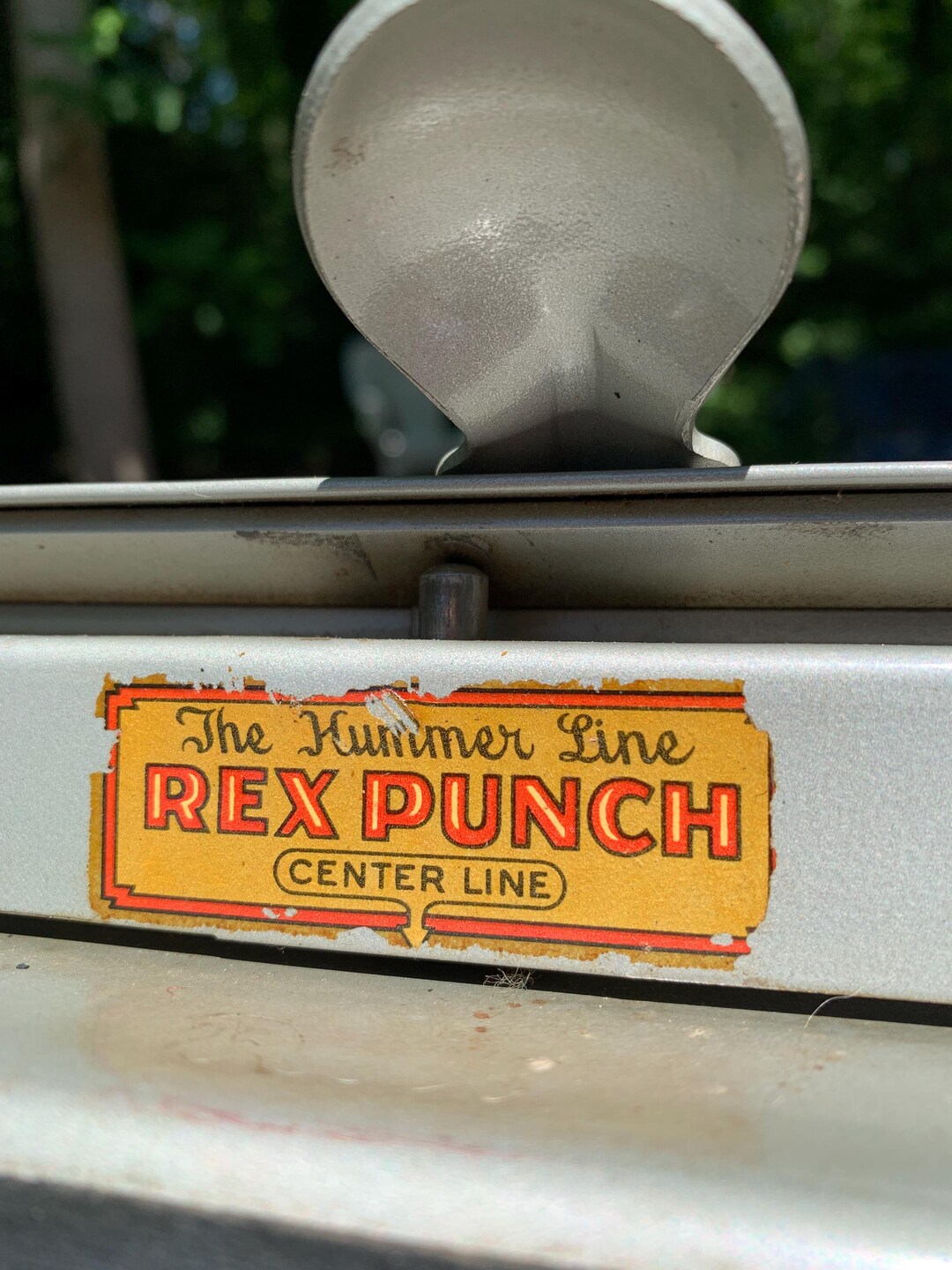 1940s Hummer Line Rex Punch Center Line Hole Puncher, Great for Display ...
