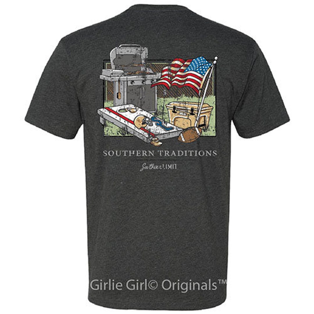 Southern Limit Southern Traditions 94 Charcoal Short Sleeve T-shirt - Etsy