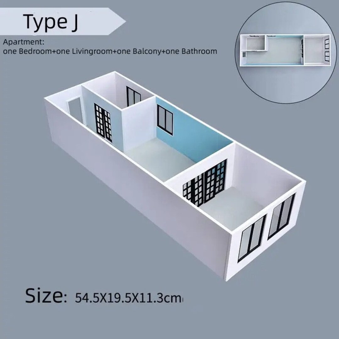 3d Model Miniature Scale House Doll Room - Etsy