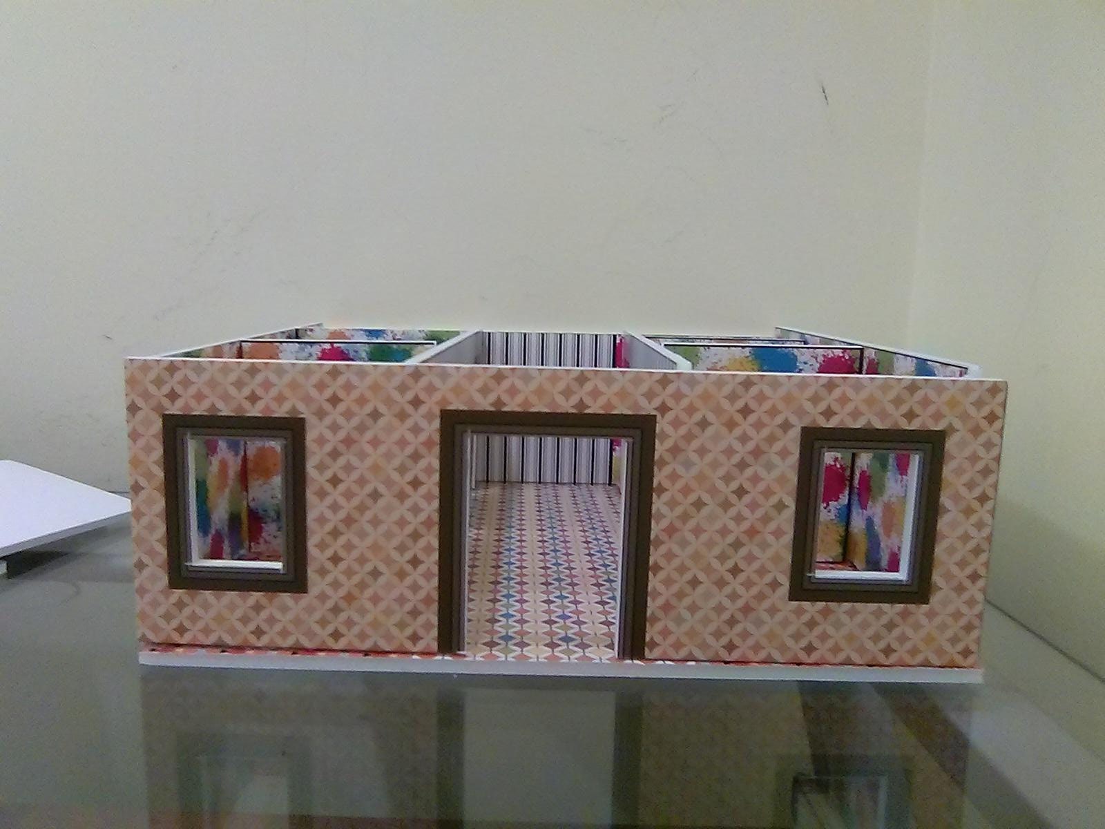 Diorama Doll House 3d Model Miniature School Art Craft Classroom or ...