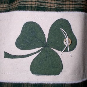 Hand Painted Shamrocks Valance in Your Choice of Size and - Etsy