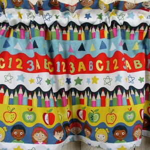 Children Border Classroom Valance Children Classroom Valance Cotton ...