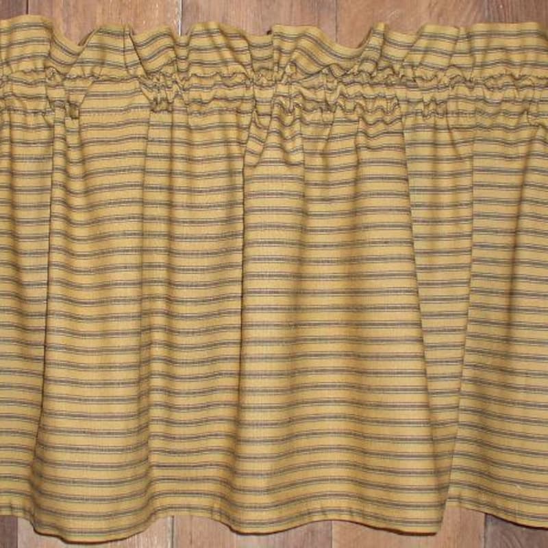 Yellow Valance - Etsy