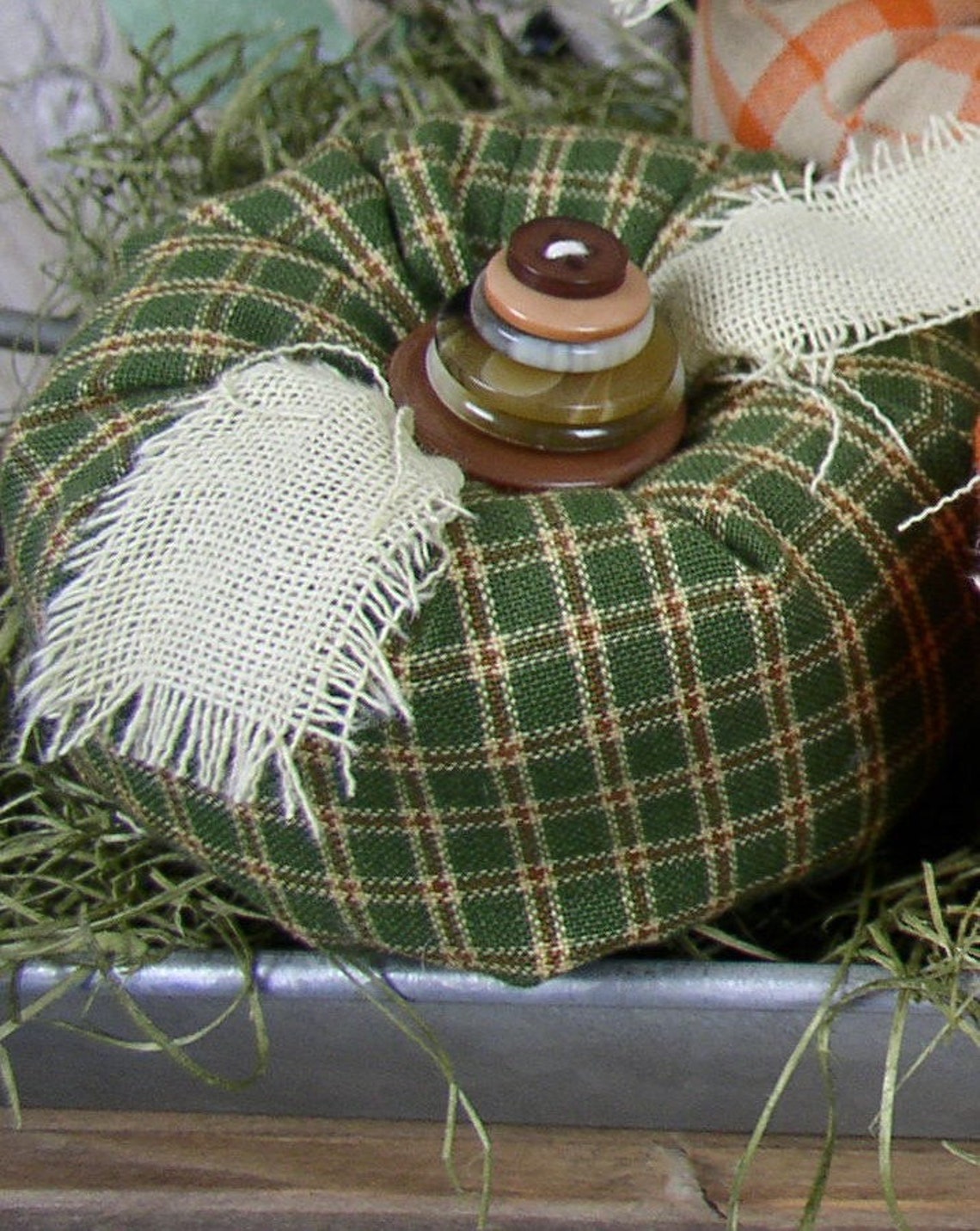 Olive and Caramel Plaid Tiers CLEARANCE Country Curtains - Etsy