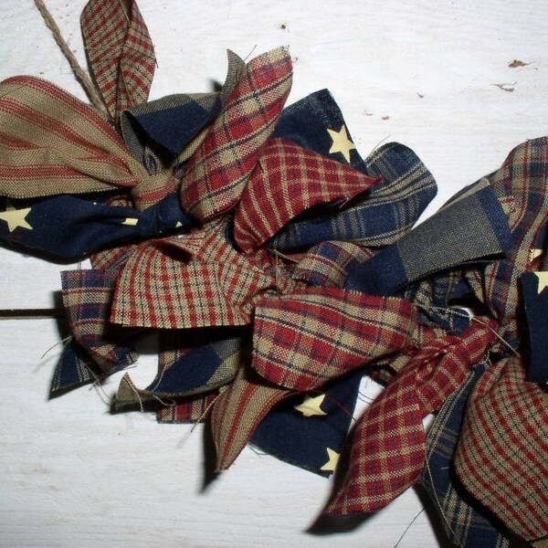 Patriotic Garland Etsy