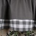 Gray and White Buffalo Check Valances Homespun Valance Farmhouse ...