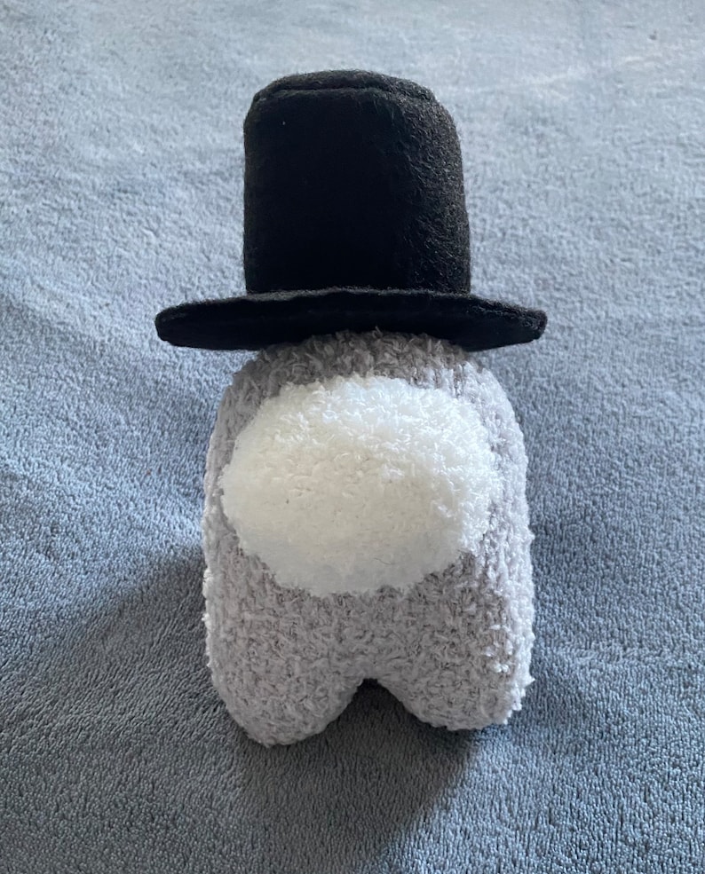 Handsewn Among Us Crewmate Plushies (choose Your Own Colors and Hats ...