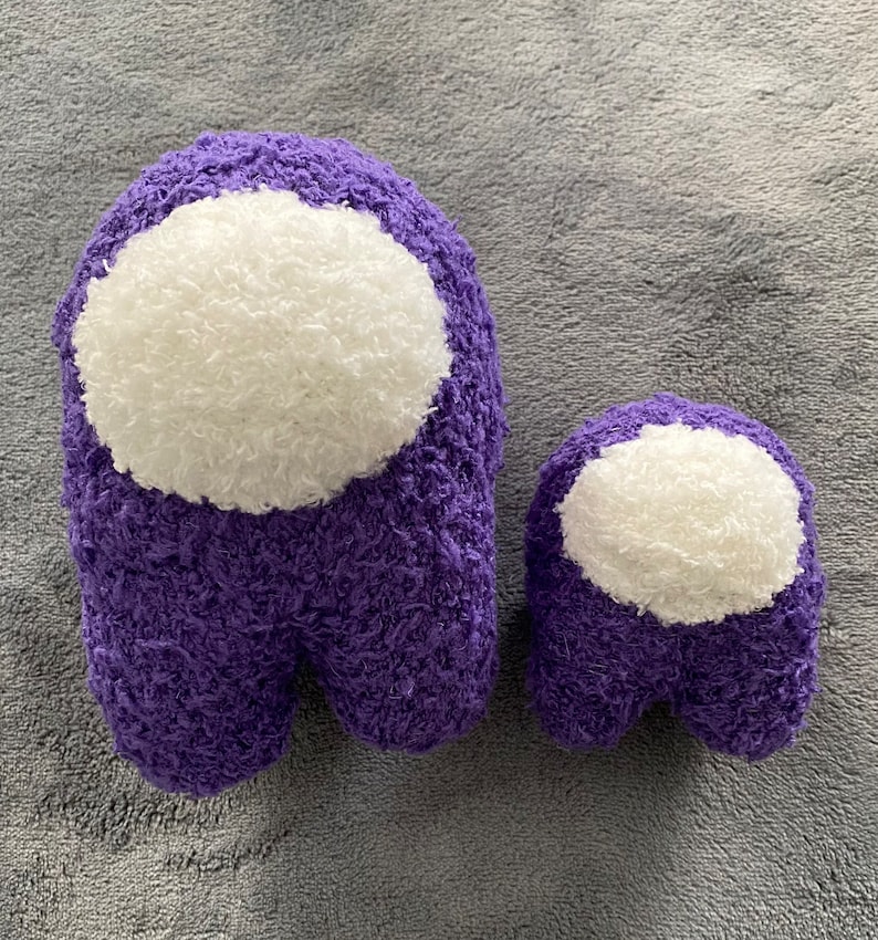 Handsewn Among Us Crewmate Plushies (choose Your Own Colors and Hats ...