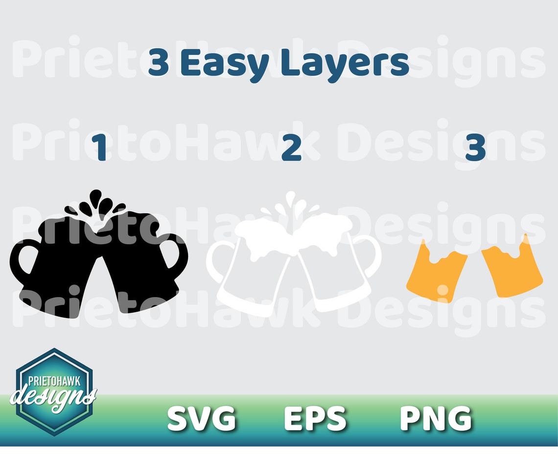 Beer Cheers / Beer Clink / Beer Stein SVG / Beer Mug SVG / - Etsy