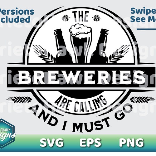 Brewery Craft Beer SVG / the Breweries Are Calling / Beer SVG - Etsy