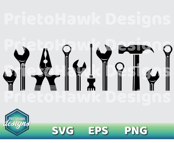 Tool SVG / Tool Border / Tool Silhouette / Hand Tools - Etsy Finland