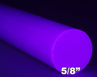 1 Purple Glow In the Dark Rod TurboGlow CarbonWaves | Etsy