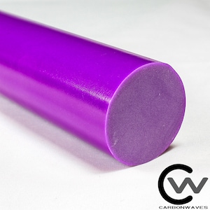 1" Amethyst Glow in the Dark Rod Turboglow Carbonwaves - Etsy