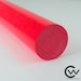 5/8" Ruby Red Glow in the Dark Rod Turboglow Carbonwaves - Etsy