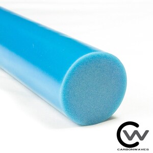 1.3" Sky Blue Glow in the Dark Rod Turboglow Carbonwaves - Etsy