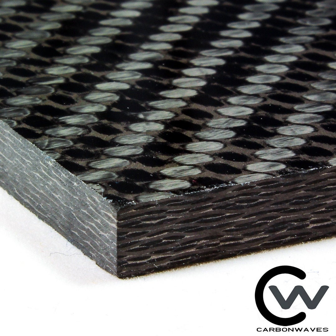 1/4" Titanium Carbon Fiber Plate Carbonwaves Carbon Fibre Sheet - Etsy