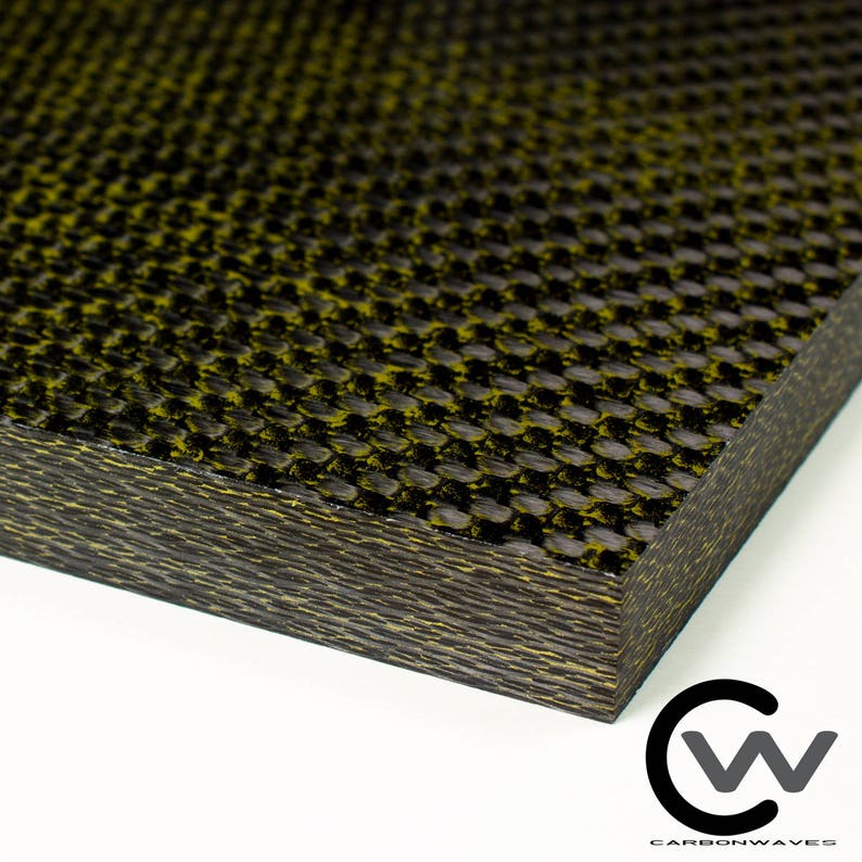 1/2 Brass Carbon Fiber Plate CarbonWaves Carbon Fibre | Etsy