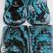 1/4" Lab Turquoise Rockybeach Carbon Fiber Plate Carbonwaves 4 Layers ...