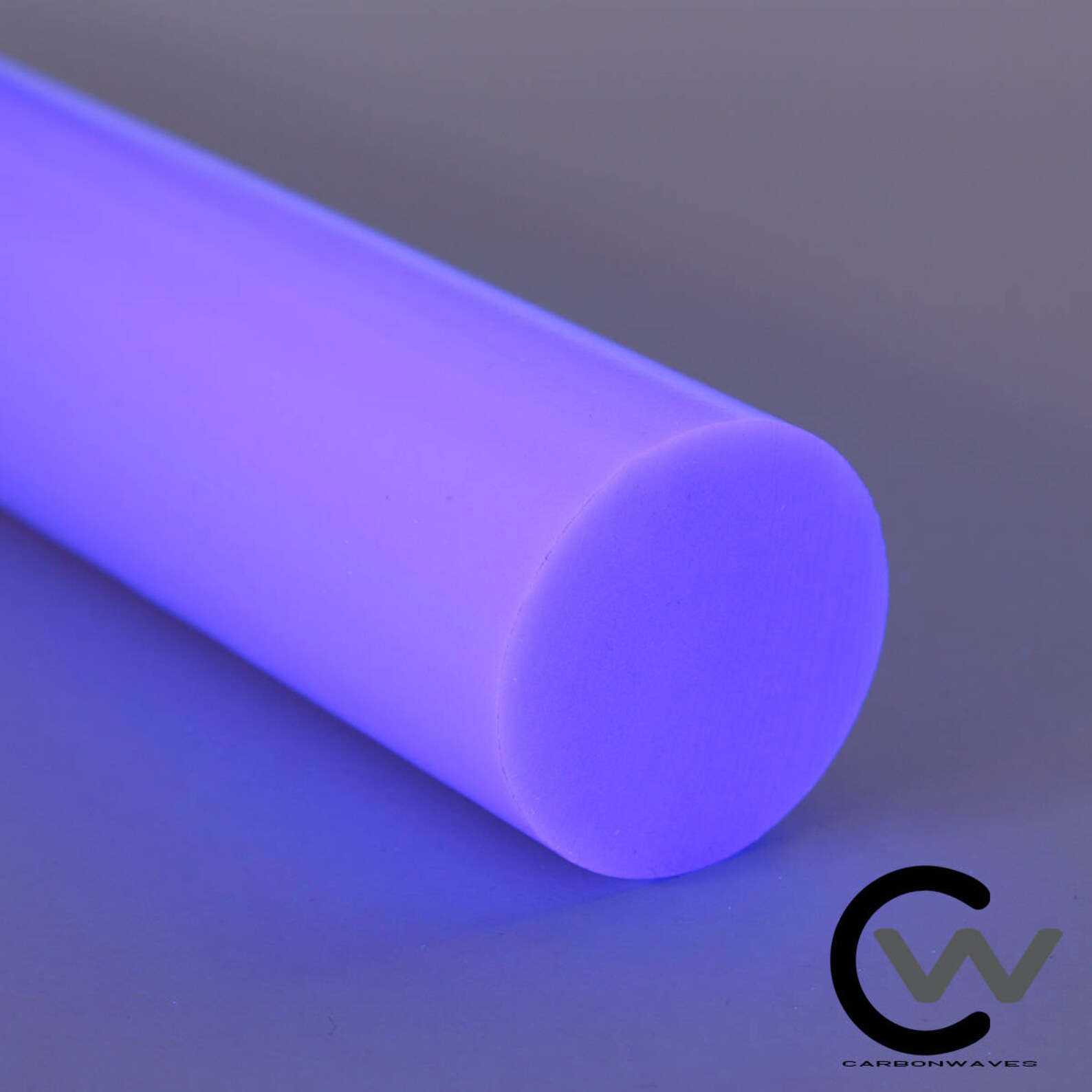 1" Purple Glow in the Dark Rod Turboglow Carbonwaves - Etsy