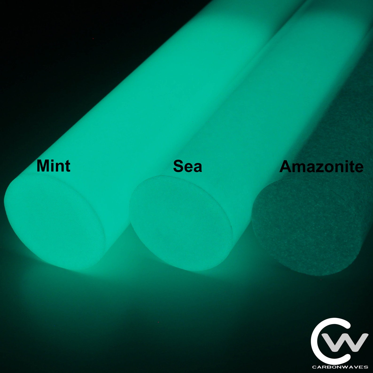 1.3" Sea Glow in the Dark Rod Turboglow Carbonwaves - Etsy
