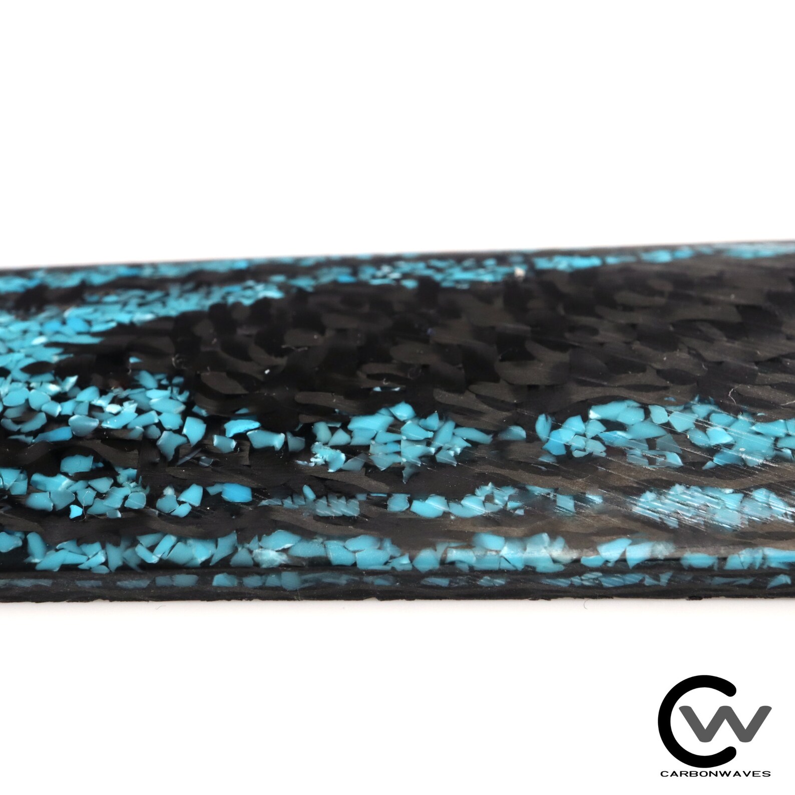 1/4" Lab Turquoise Rockybeach Carbon Fiber Plate Carbonwaves 4 Layers ...