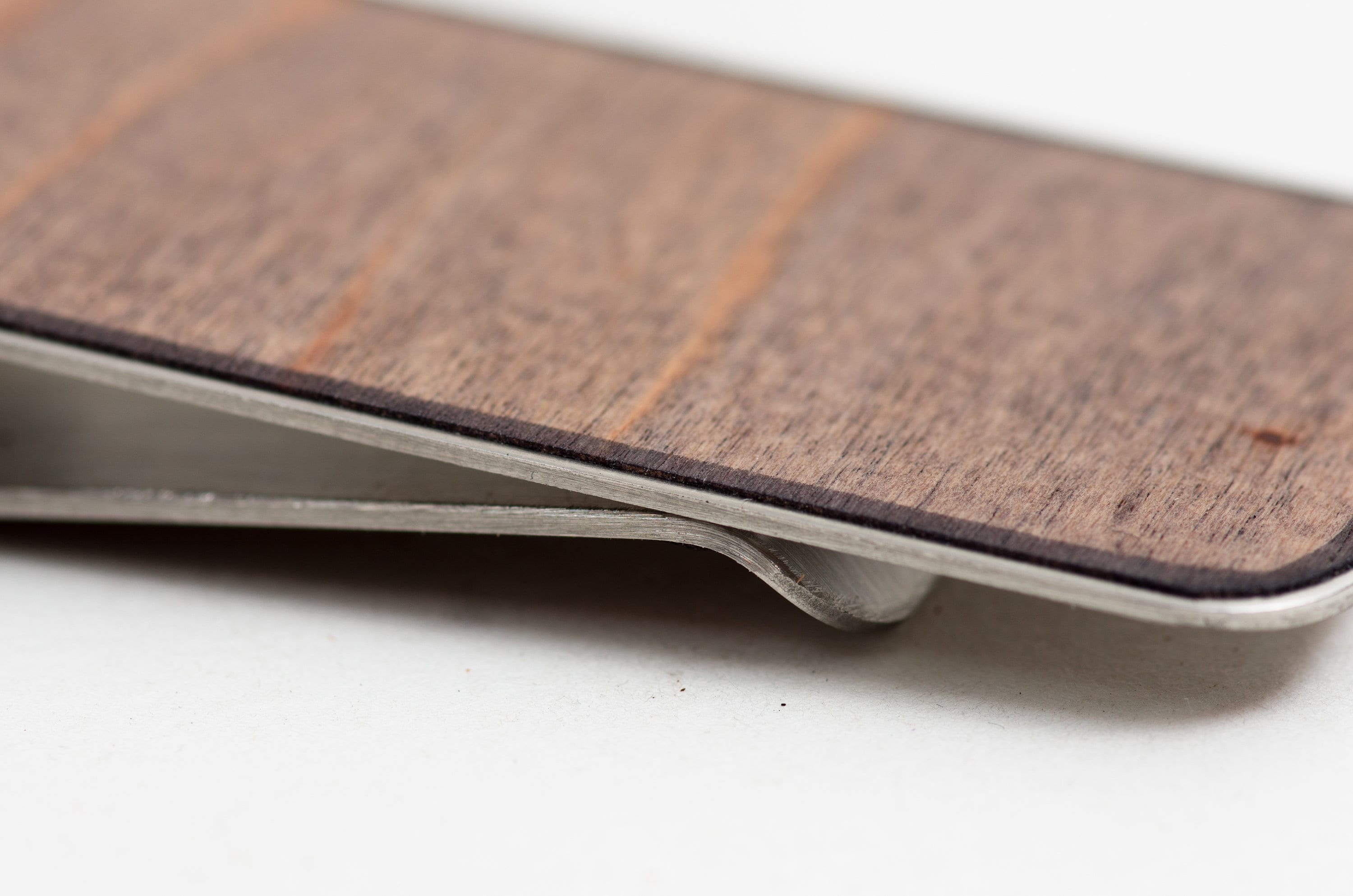 Wood Wallet : Wood Money Clip Customized Gift Fathers Day | Etsy