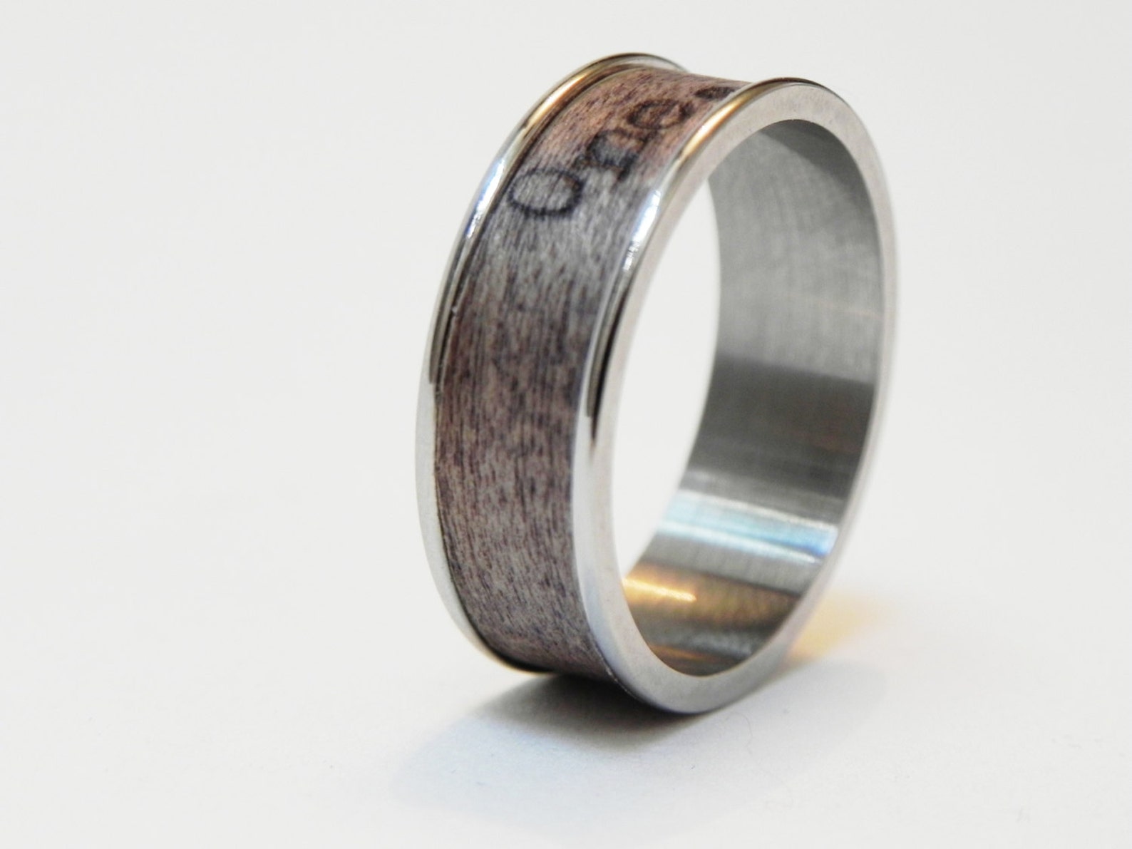 Typewriter Ring one : Real Wood Promise Ring | Etsy