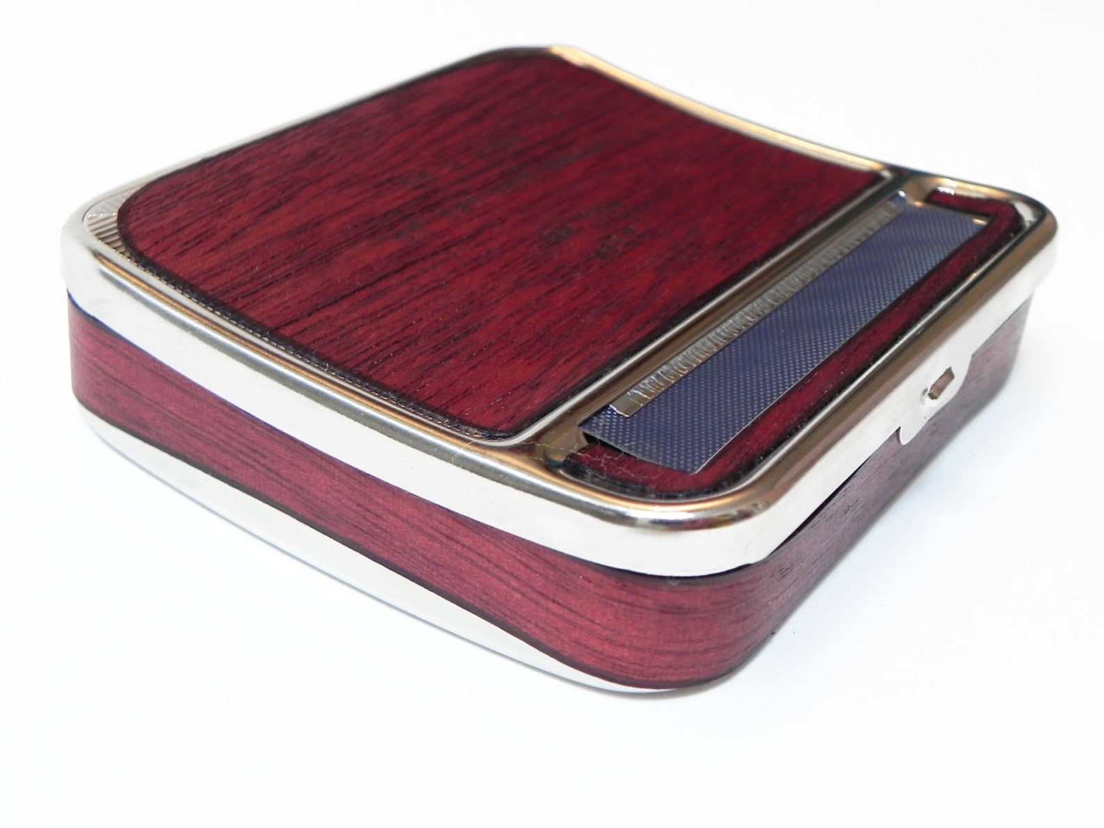 Cigarette Machine Rolling Case in Mahogany Wood : Wolf - Etsy