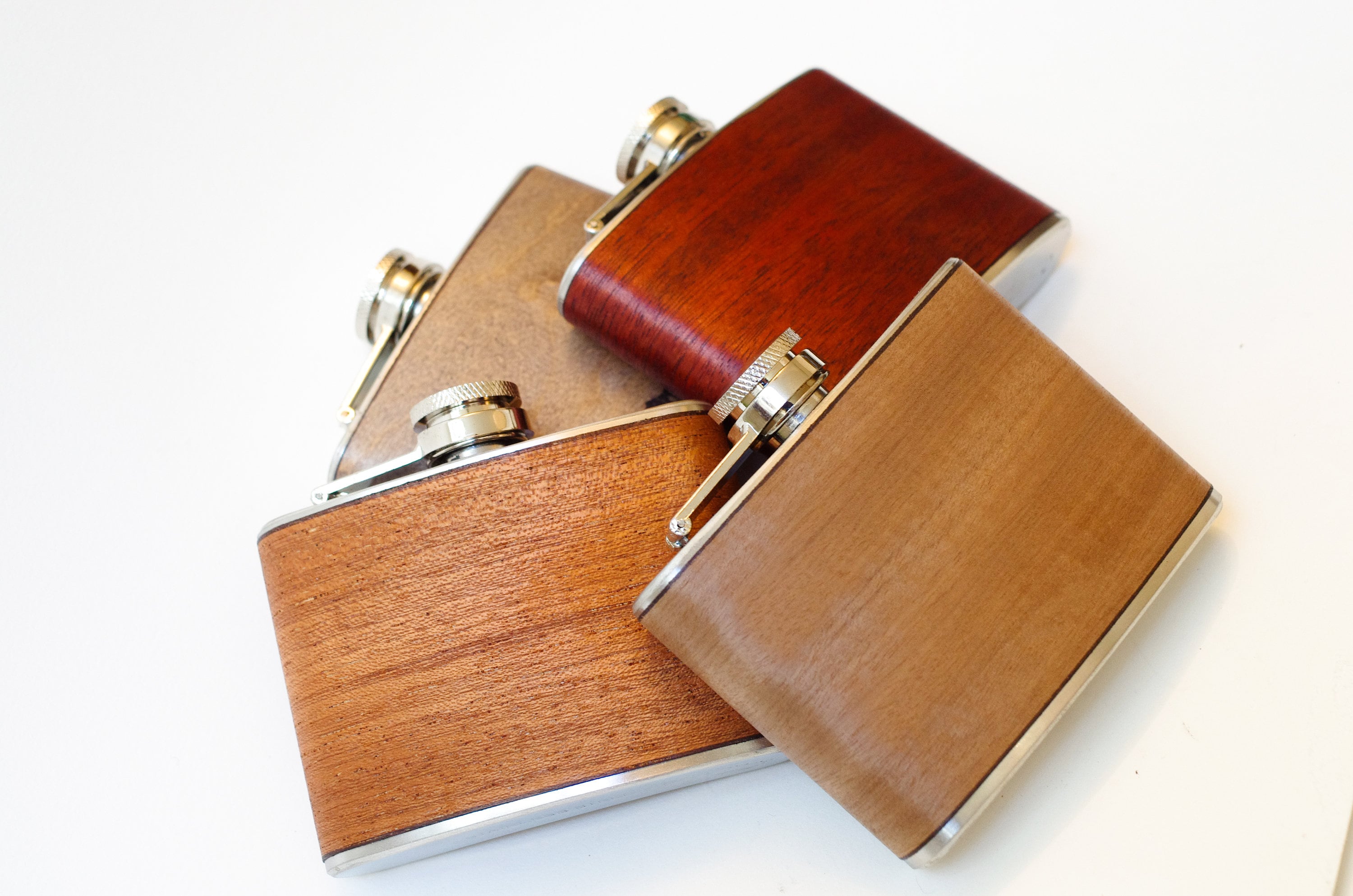 Mahogany Wood Flask: Vintage World Map, Nautical Gift - Etsy