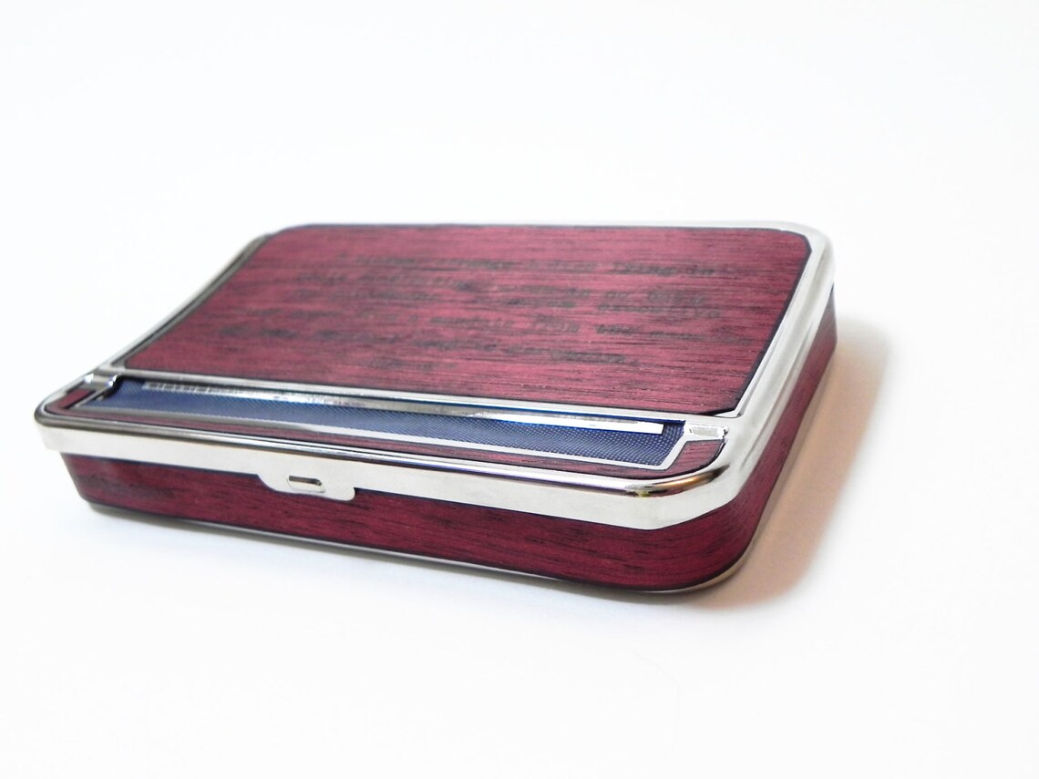 110mm Rolling Machine / Large Cigarette Case With Typewritten | Etsy