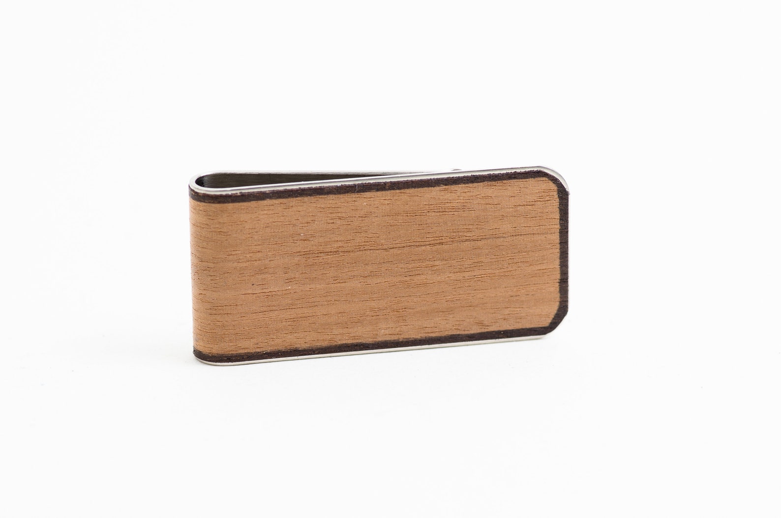 Wood Money Clip : Personalized Gift Multiple Wood Colors | Etsy