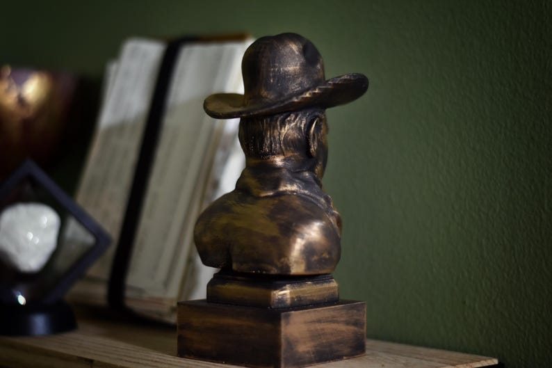 John Wayne 3D Printed Bust – 6” Western Legend Sculpture - Etsy