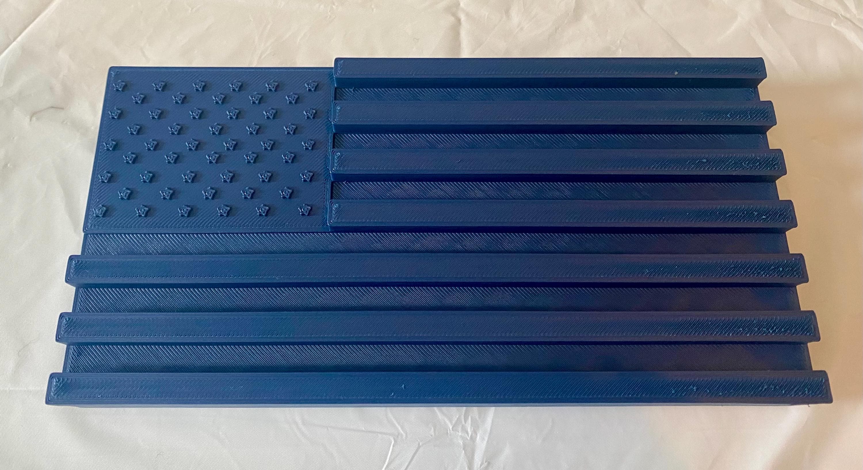 American Flag Challenge Coin Display – Military Coin Holder for ...