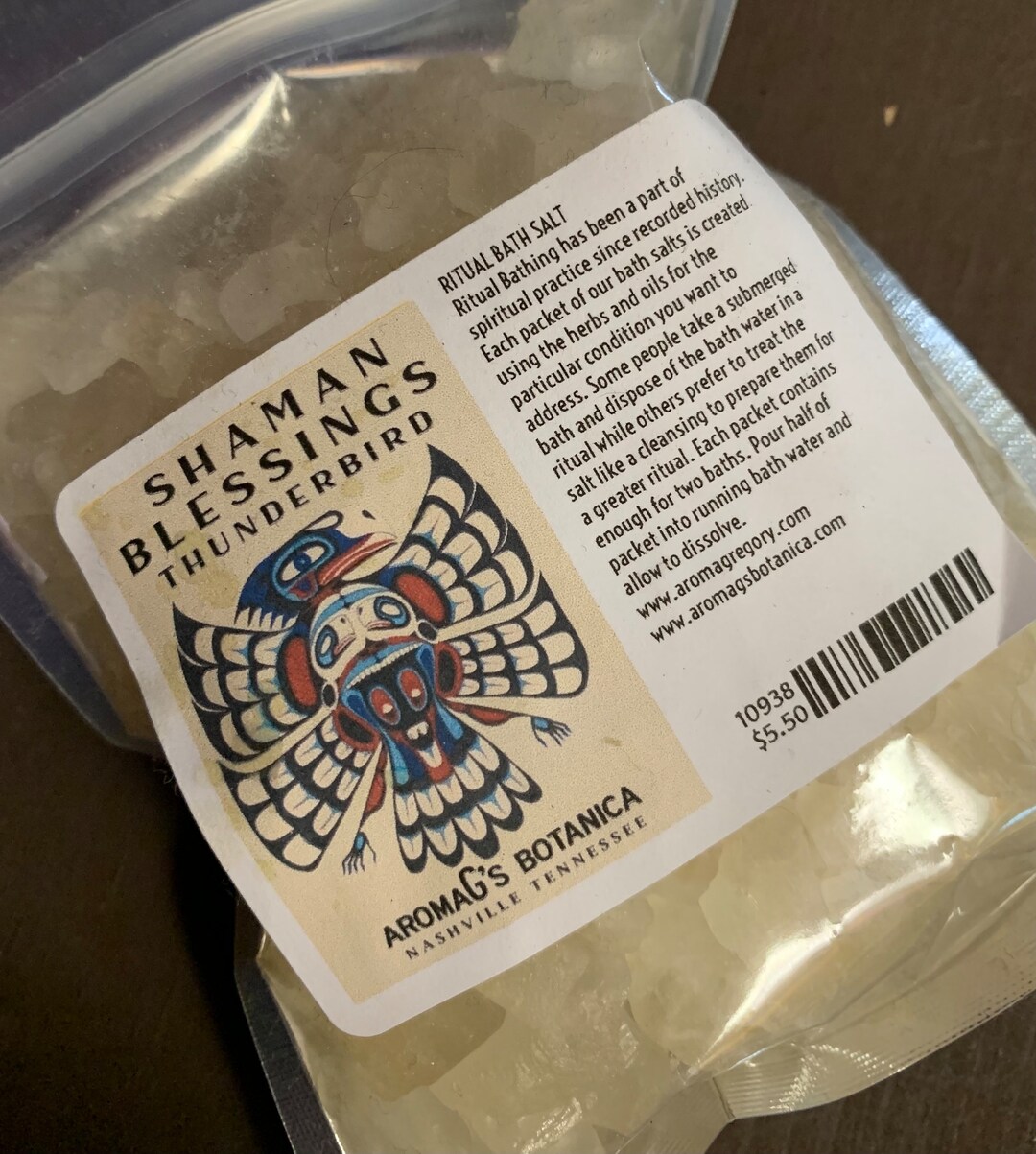 Shaman Blessing – Thunderbird Ritual Bath Salt - Etsy