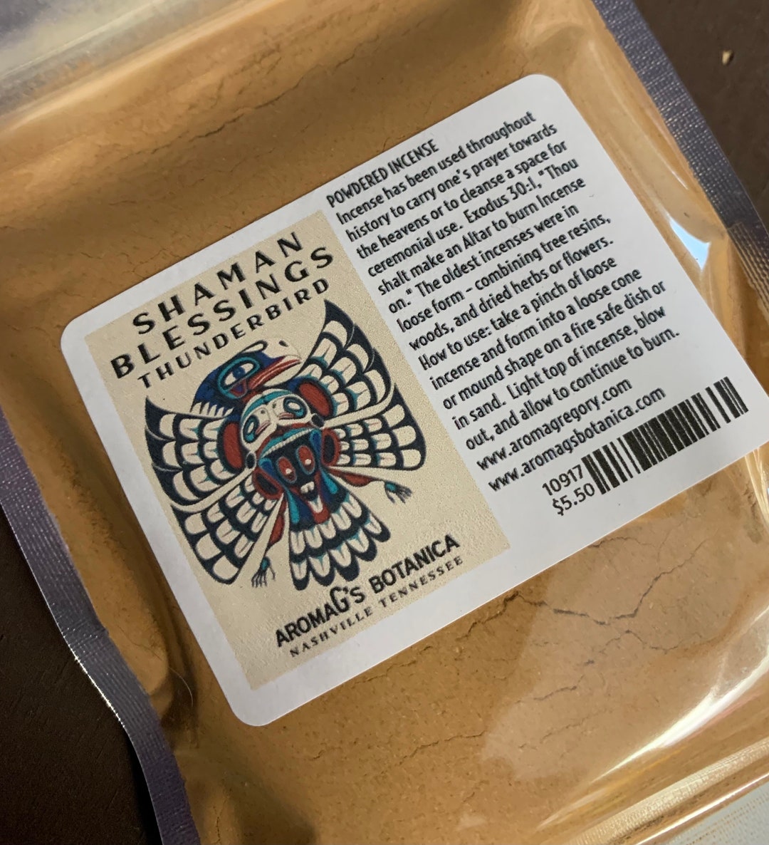 Shaman Blessing – Thunderbird Powdered Incense - Etsy