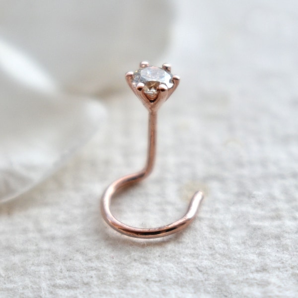 Nose Stud Twist - Etsy