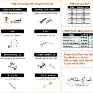 Gold Heart Stud, 14k 18k Solid Gold & Natural Diamond Nose Ear Piercing ...