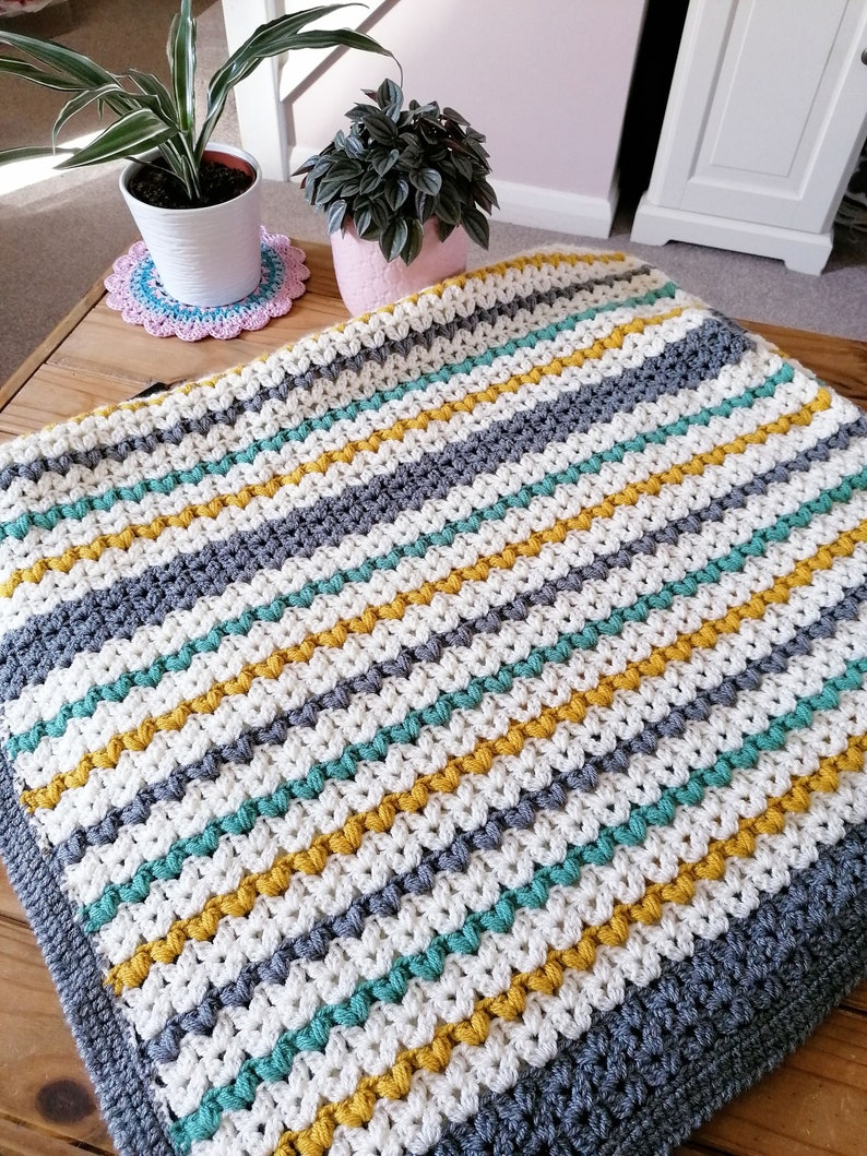 Eleri Crochet Blanket PDF Pattern. Libbycraft. - Etsy