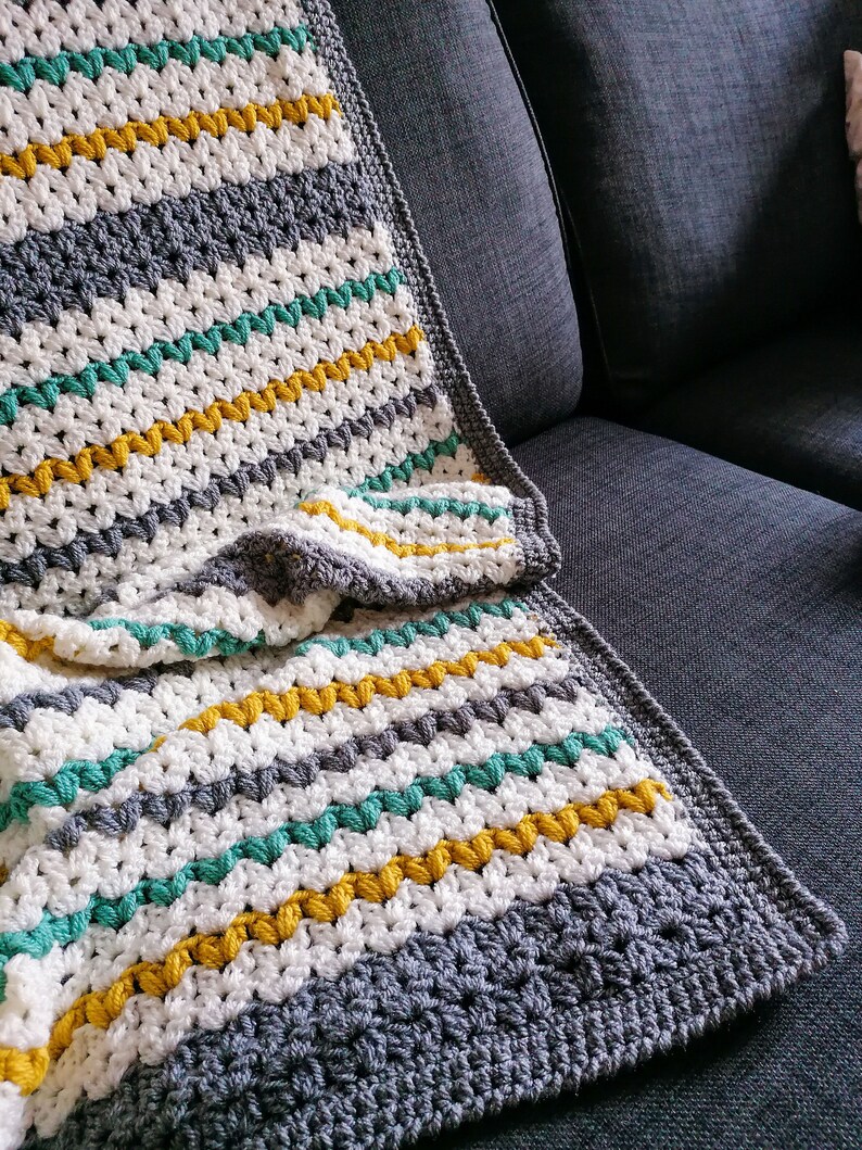 Eleri Crochet Blanket PDF Pattern. Libbycraft. - Etsy
