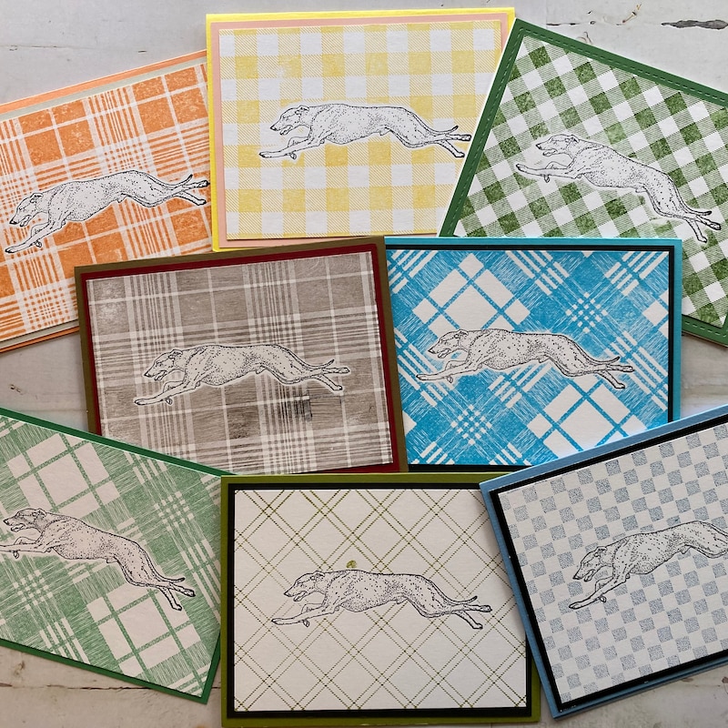 Greyhound Christmas Cards - Etsy