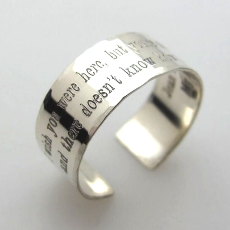 Quote Rings - Etsy